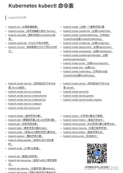 K8s陈述式资源管理（命令行） Csdn博客