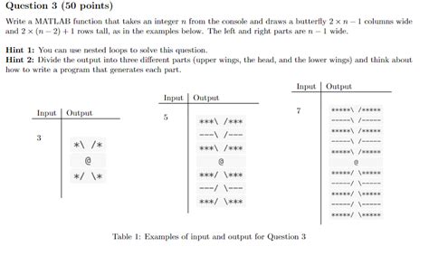 solved question 3 50 points write a matlab function that