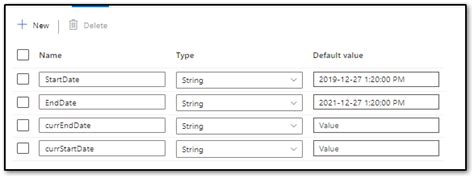 load last 2 years historical data in adf and set the startdate and