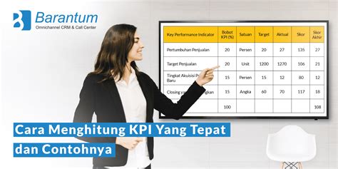 Cara Menghitung Kpi Yang Tepat Dan Contohnya