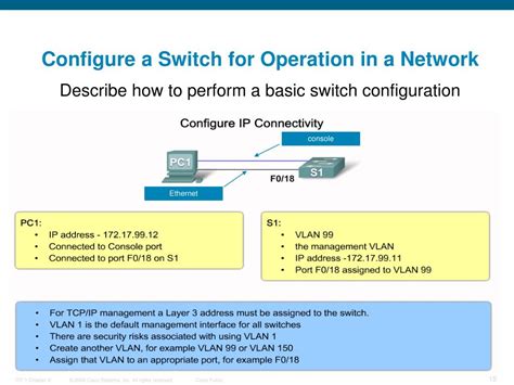 PPT Configure A Switch PowerPoint Presentation Free Download ID