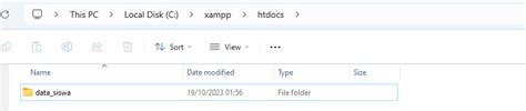 Membuat Database Dan Menggunakan PHP MySQL Untuk Merekam Data Siswa
