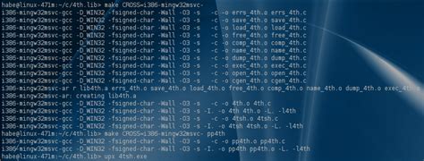 MXE M Cross Environment