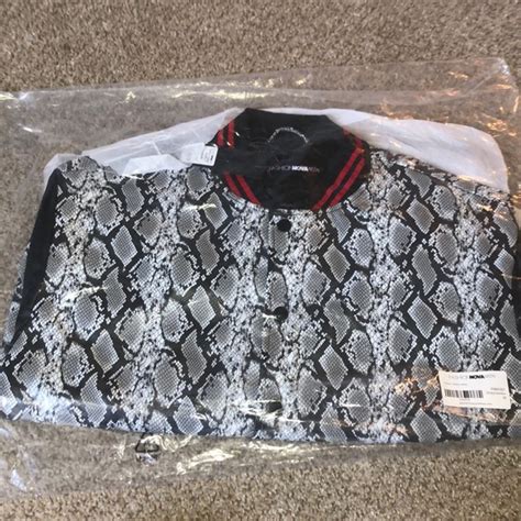 Fashion Nova Jackets And Coats Python Varsity Jacket From Fashionnova Men Limited Edition