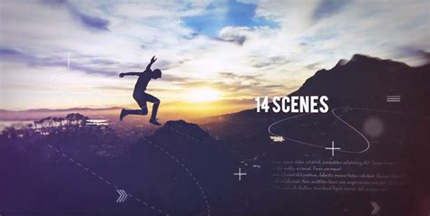 cinematic parallax slideshow after effects filtergrade