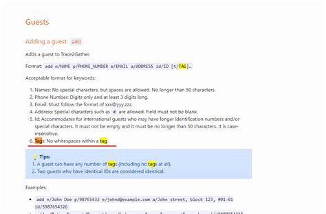 Addcommand Error Message · Issue 997 · Nus Cs2103 Ay2122s1pe Dev Response · Github