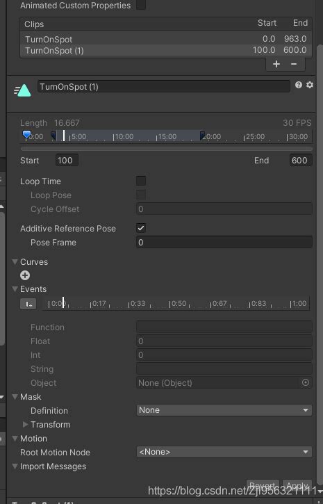Unity中的animator动画详解unity Animator动画 Csdn博客