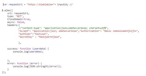 Rest Access Control Allow Origin Not Allowed Access Sharepoint Ajax