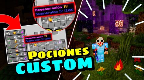 🎃como Crear Pociones Custom Minecraft 117 116x Youtube