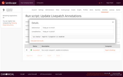 Monitor Livepatch Configurations At Scale With Landscape Ubuntu