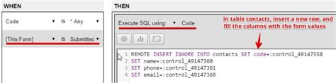 Help Connect Form With Your Database 123formbuilder