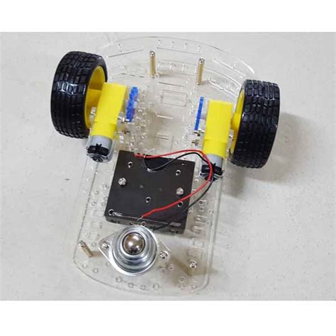 2wd Robot Car Chassis Kit With Speed Encoder Wheels 2 Floor Ram