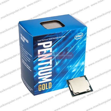 Processor Intel Pentium Gold G M Cache Ghz Maxi Komputer