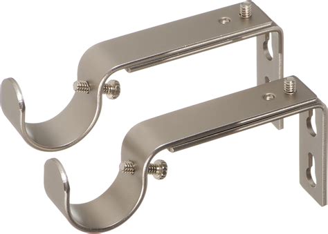 Heavy Duty Curtain Rod Brackets For Wall 6 Inch Curtain
