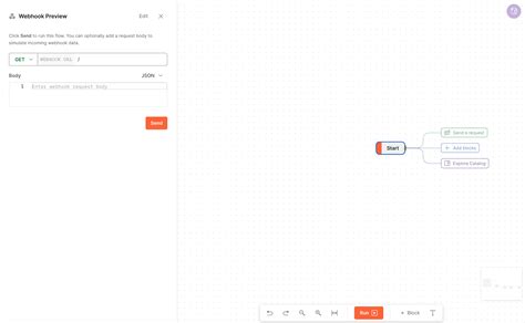 postman flow has no option button on the right toolbar 🙋 help