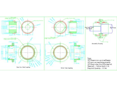 Flexible Coupling Dwg At Barbara Bowles Blog