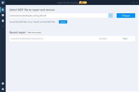 Restore Database From Mdf And Ldf Files In Sql Server 201720142012 Easeus