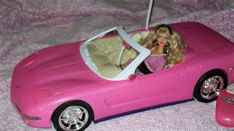 1990s Barbie Dolls Barbie Dream Vette Barbie Car With Canopy 1990