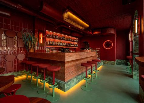 Venice Floodwaters Inform Two Tone Interior Of Va Bene Cicchetti Bar