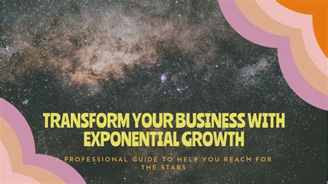 The Exponential Transformation Guide