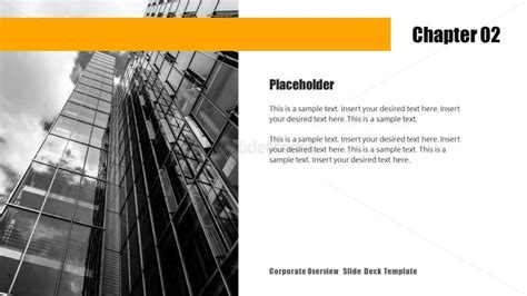 Chapter Two Slide Corporate Profile Presenation Template Slidemodel