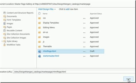 How To Create Master Page Using Design Manager In SharePoint 2013
