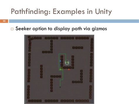 pathfinding part 2 examples in unity