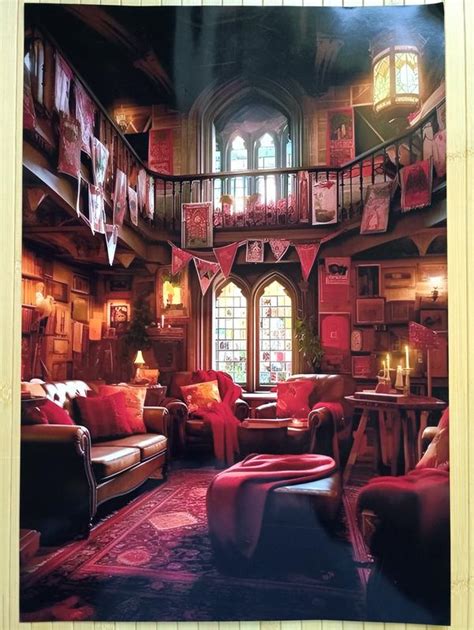 Постер гаррі поттер Gryffindor а3 — ціна 60 грн у каталозі Дитячі Купити товари для спорту за