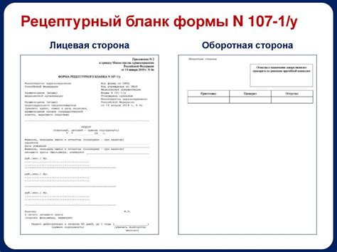 Нормативная документация Порядок назначения лекарственных препаратов и оформления рецептурных