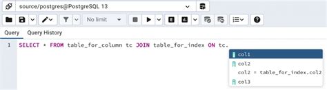 How To Use Autocomplete Feature In Query Tool EDB