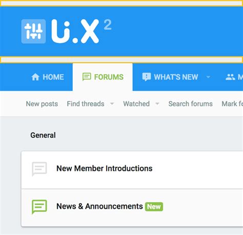 Header And Navigation UI X 2 Documentation