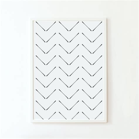 Herringbone Print Etsy