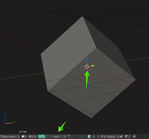 Transform Orientation How To Make Mesh Axis In Local Mode Like In