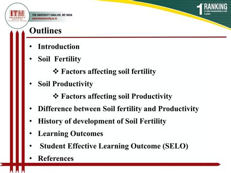 Unit Lecture Soil Fertility And Soil Productivity PDF