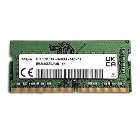 Sk Hynix 8gb Sodimm Ddr4 3200 Pc4 1rx8 Hma81gs6djr8n Xn So Dimm Laptop Ram Memory For Dell Hp