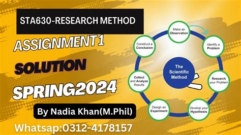 sta630 assignment 1 solution 2024 sta630 assignment 1 solution