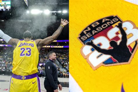 Lebrons 23rd Season Patch Turns Every Game Into A Collectible And He