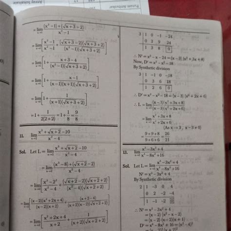 Limits Maths Assignment Teachmint
