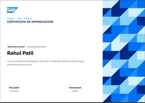 Rahul Patil On Linkedin Award Recognition Keepthepromise Gratitude