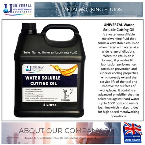 cutting oil water soluble cutting oil gallon water soluble cutting