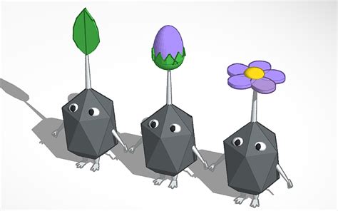 3d Design Rock Pikmin Pikmin Tinkercad