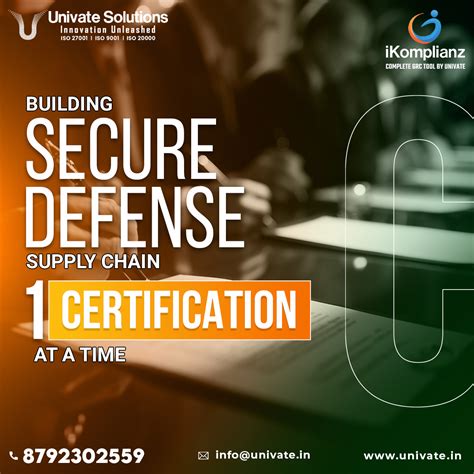 Univate Strengthen Your Supply Chain With Trusted Certification At Univate Solutions We Are