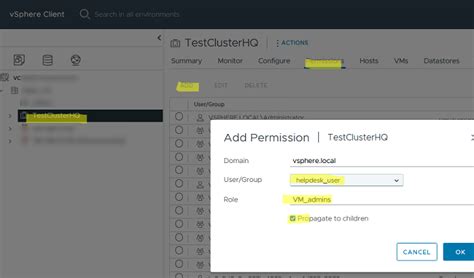 Managing Roles And Permissions In VMware VCenter TheITBros