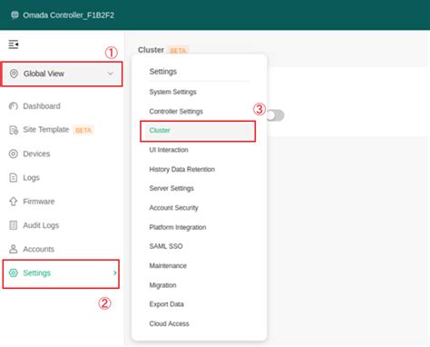 how to configure hot standby backup mode on omada controller tp link