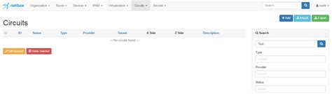 Search Failing In Circuits · Issue 3181 · Netbox Communitynetbox · Github