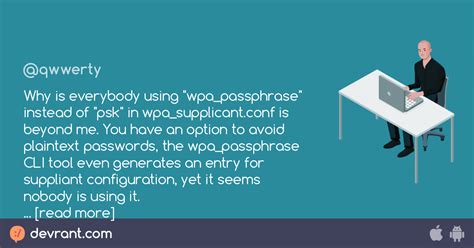 wifi why is everybody using wpa passphrase instead of psk in wpa