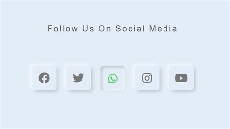 how to create neomorphism ui html css social icons social media icons