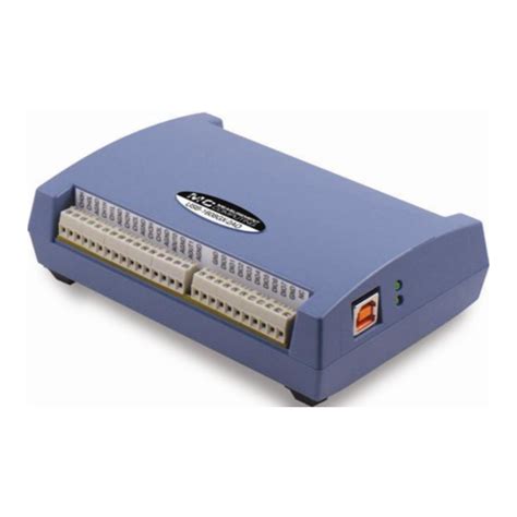 Measurement Computing Usb 1608g Series User Manual Pdf Download