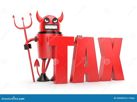 Taxation Stock Illustration Illustration Of Alert Artificial 33594518
