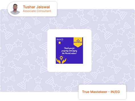 Tushar Jaiswal On Linkedin Truemastekeerineg Recognition Mastek 18 Comments